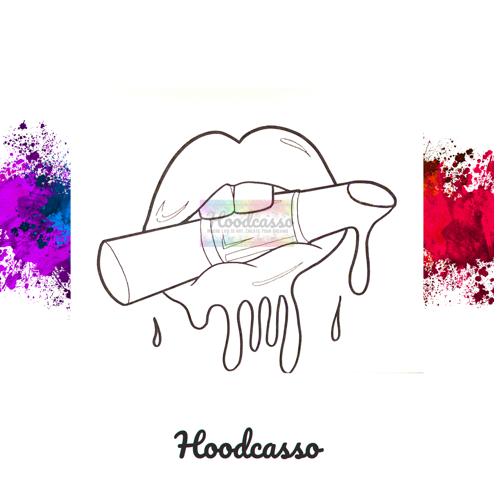 Lipstick Kisses Sale – Hoodcasso